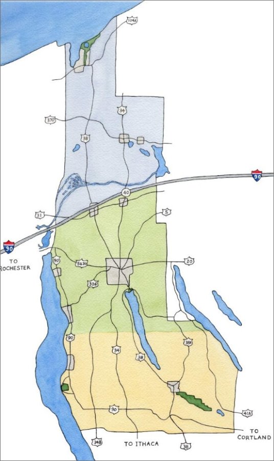 Tour Cayuga in the Finger Lakes: Discover all there is to see